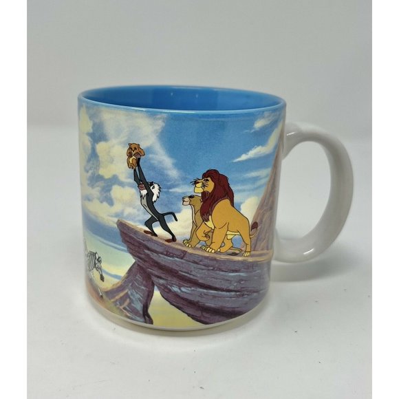 Disney | Dining | Vintage Disney Lion King Pride Rock Coffee Mug Simba ...